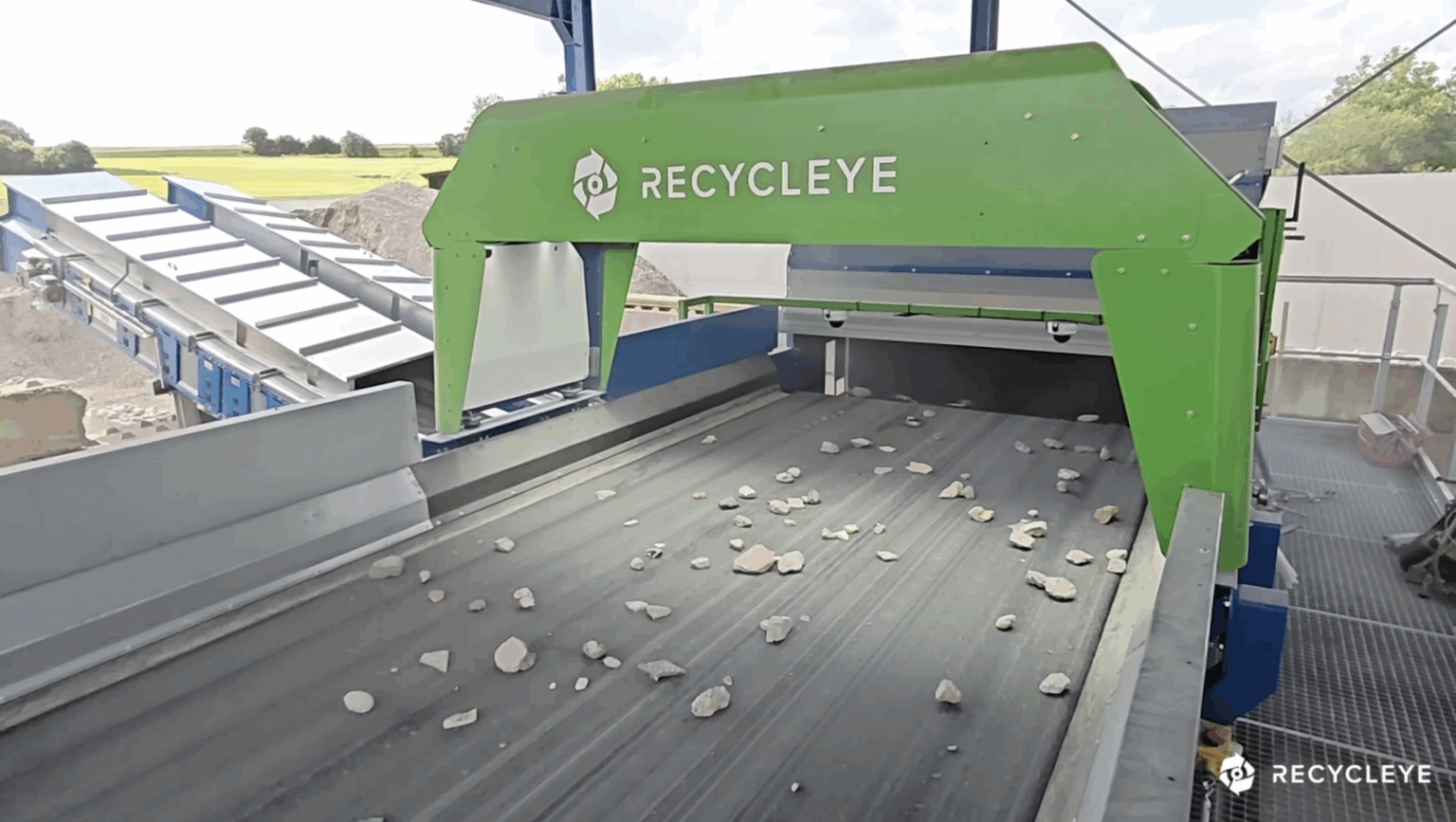 STADLER and Recycleye install first AI optical sorter for C&D waste ...
